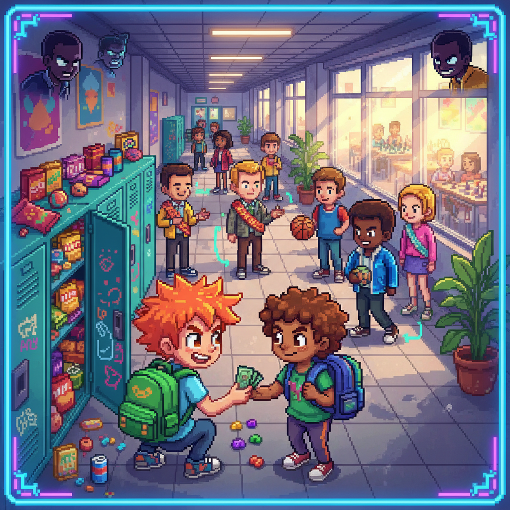 High-School Hustle: Snack Dealer - create-from-scratch by Jabali AI