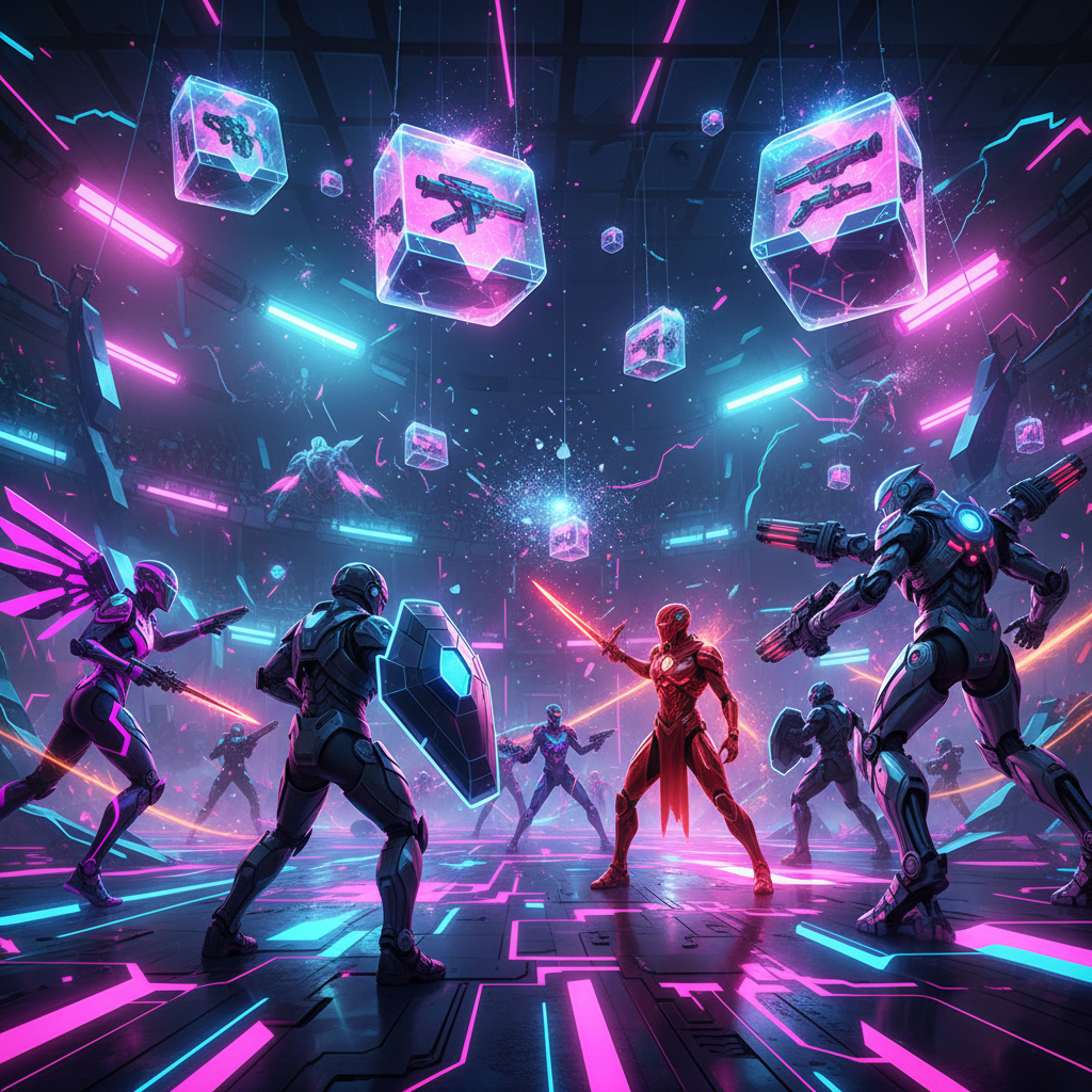 Neon Flux Protocol - Directional Shooter by Jabali AI