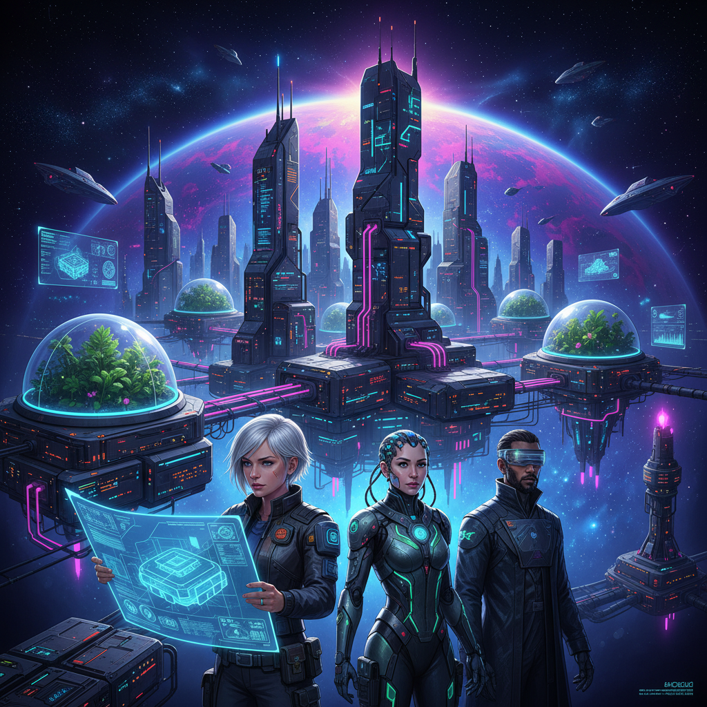 Star Colony Vanguard - Adventure RPG by Jabali AI