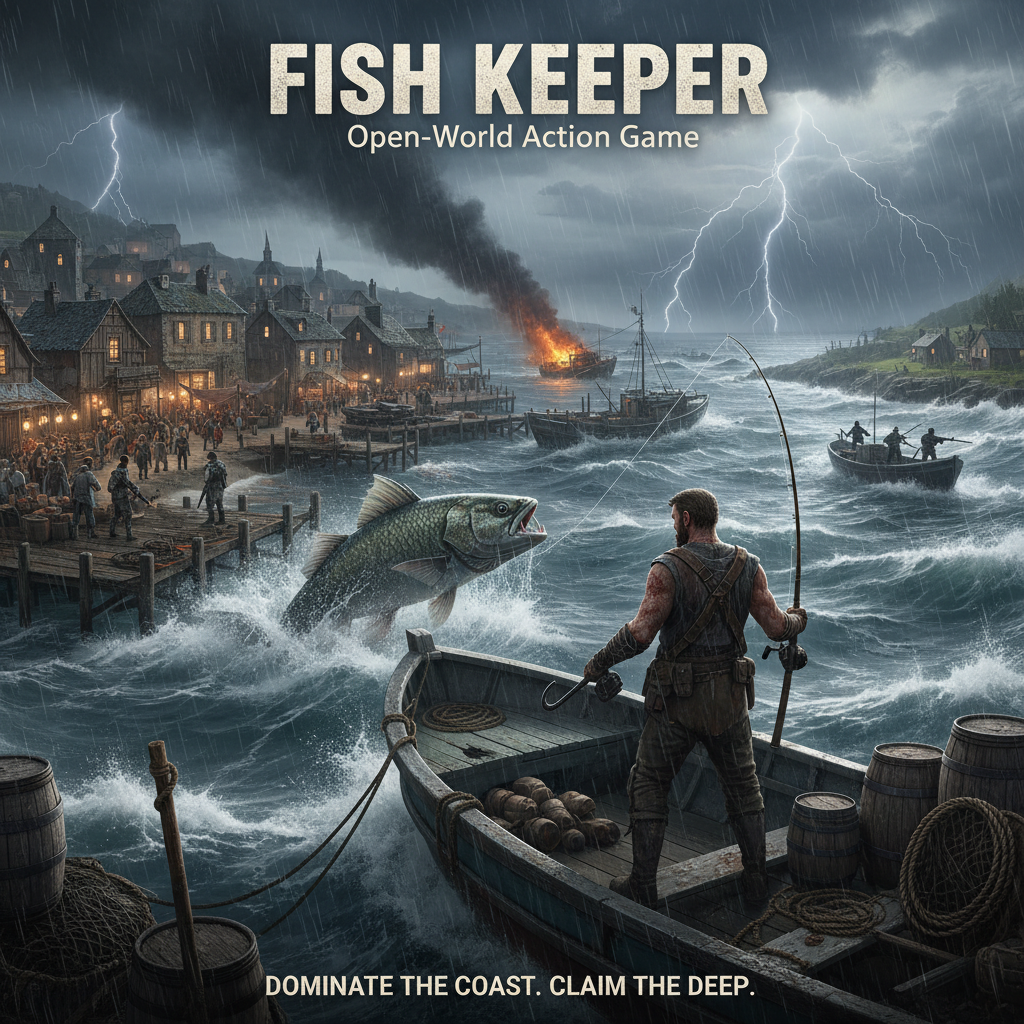 Fish Keeper - 3D Open World by Jabali AI