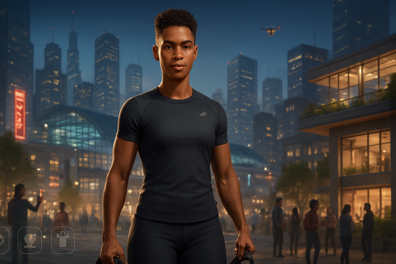 Jordan Rivera - 3D Character Simulation by Jabali AI