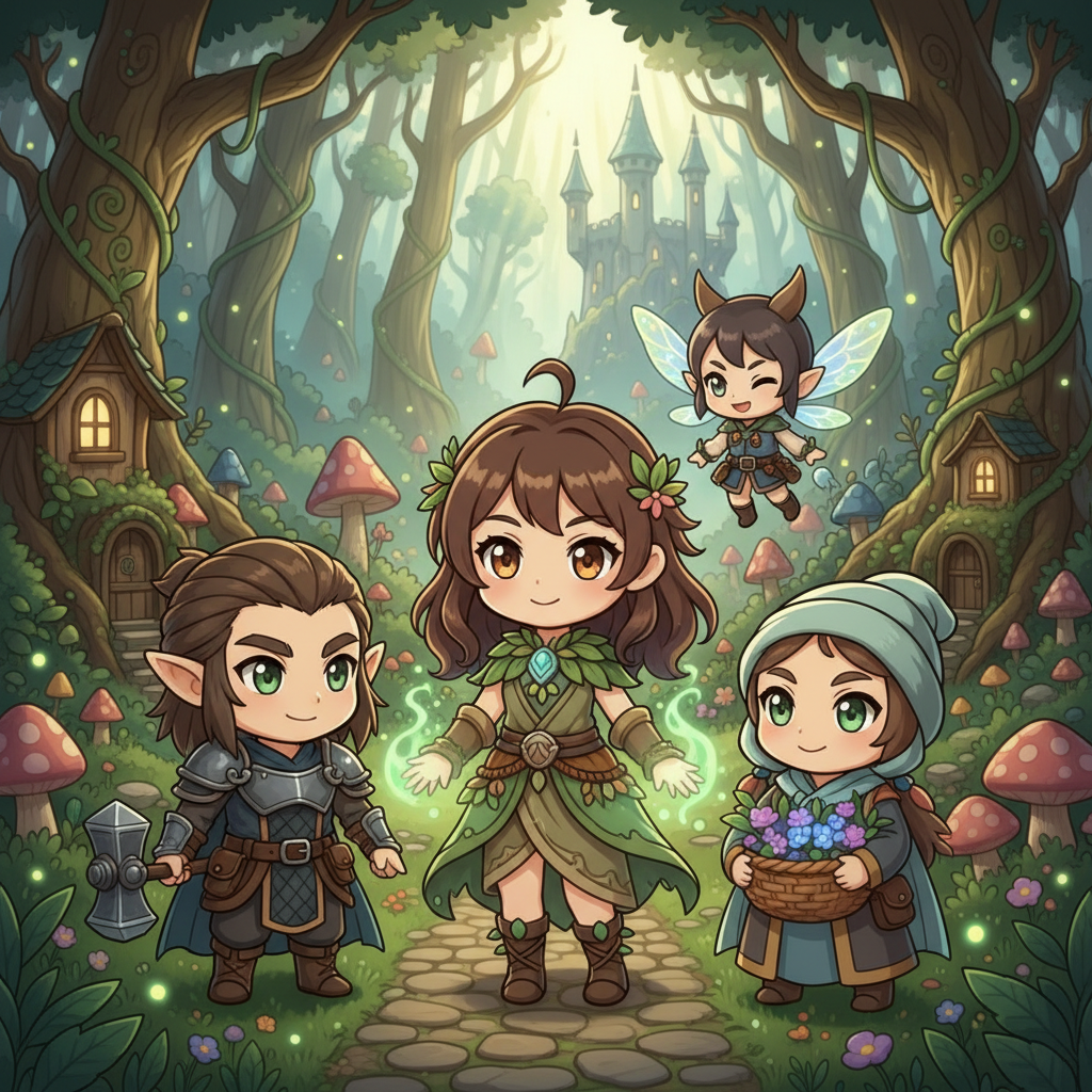 Enchanted Canopy Quest - Adventure RPG by Jabali AI