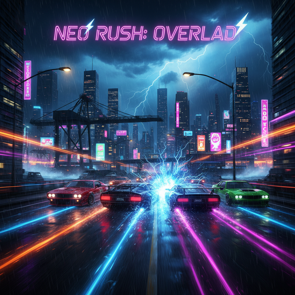 Neon Rivals: Street Combat - 3D Racing by Jabali AI