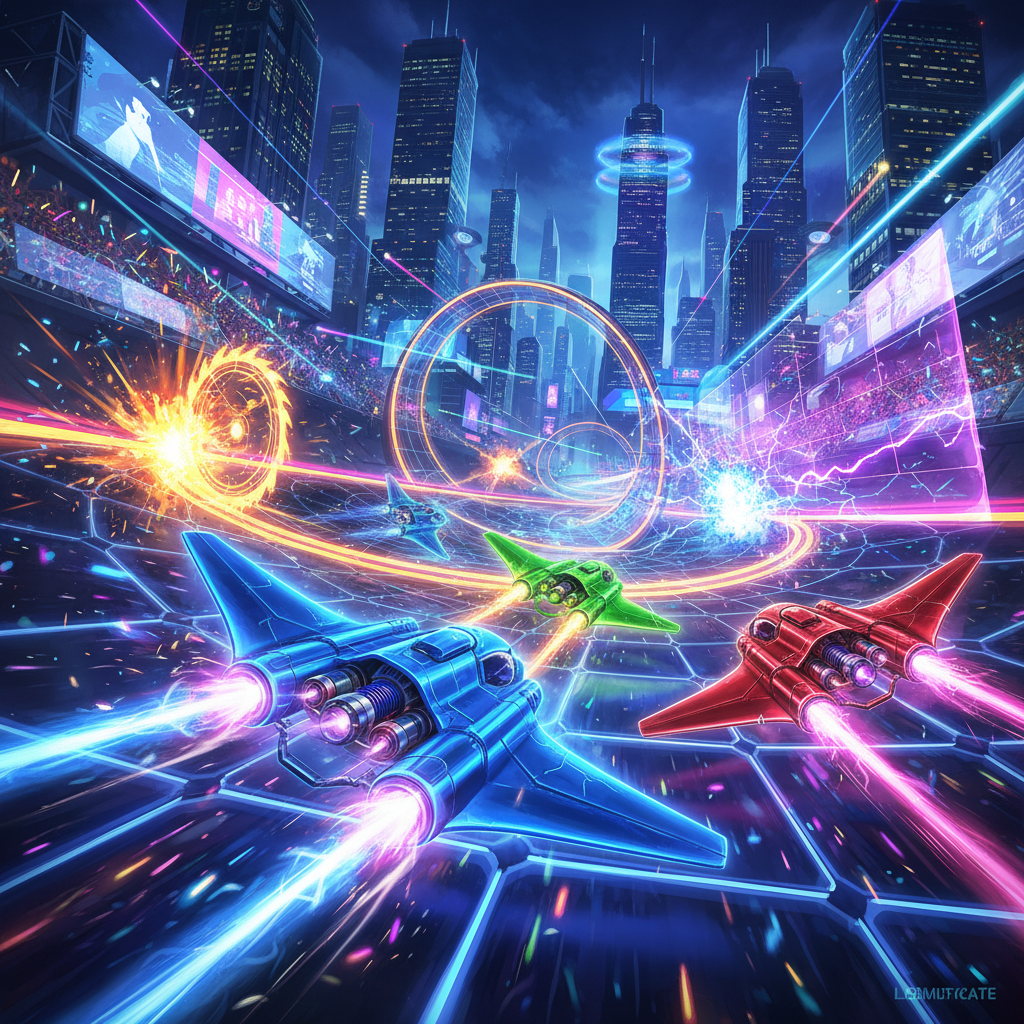 Neon Havoc: Turbo Rivals - 3D Racing by Jabali AI