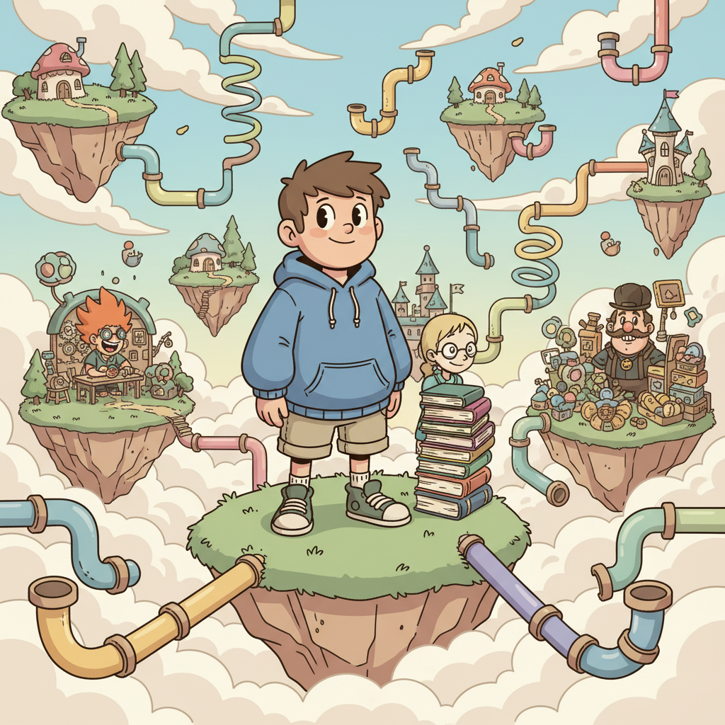 Pip's Skybound Quest - Adventure RPG by Jabali AI