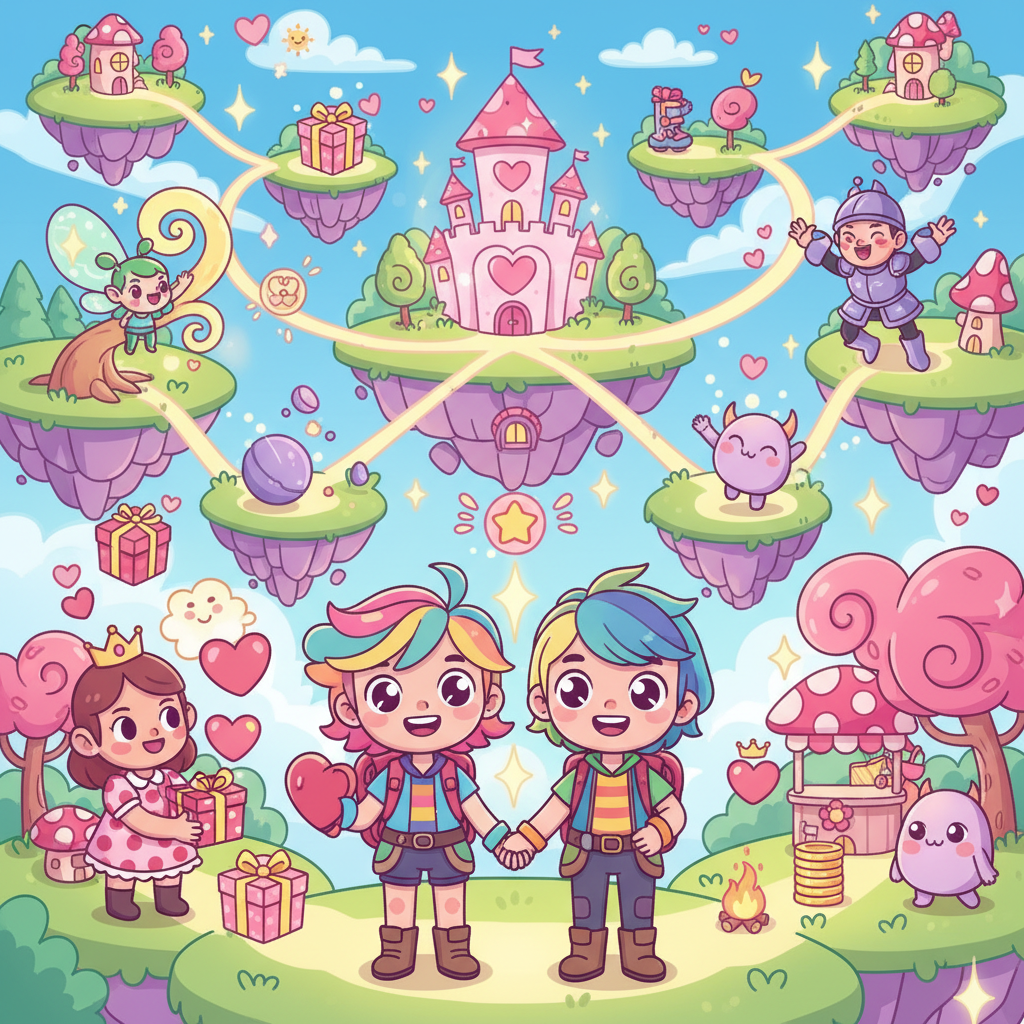 Hearts Together Quest - Adventure RPG by Jabali AI