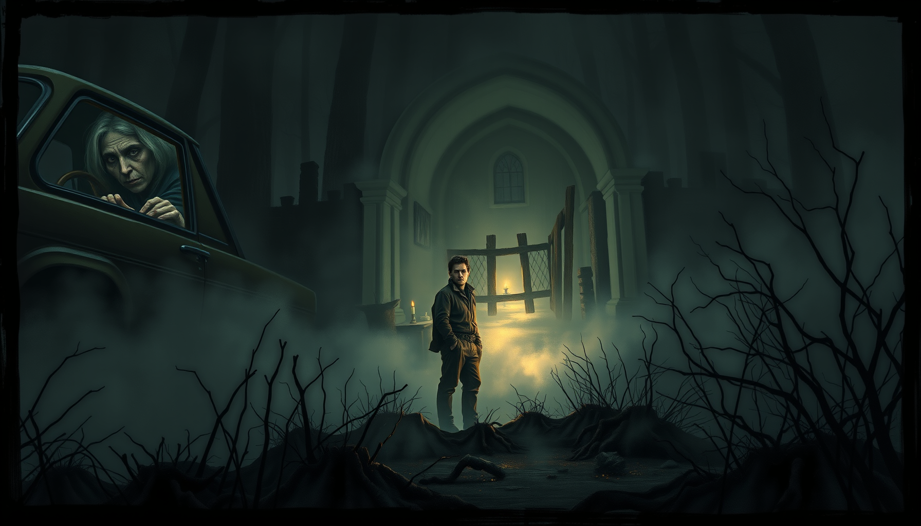 The House Beyond the Gate - Branching Interactive Story by Jabali AI