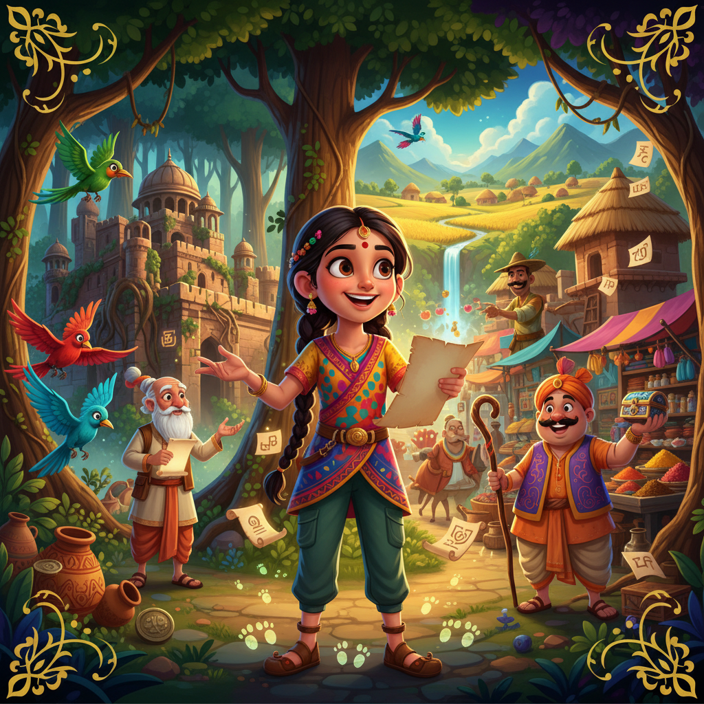 Rashi's Treasure Quest - Adventure RPG by Jabali AI