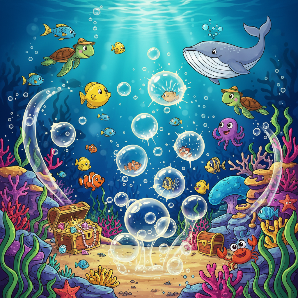 Bubble Reef Quest - Block Breaking Arcade by Jabali AI