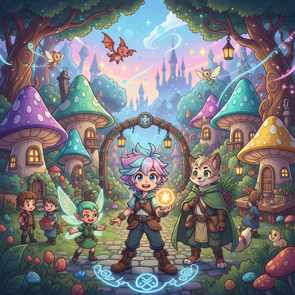 Enchanted Village Quest - Adventure RPG by Jabali AI