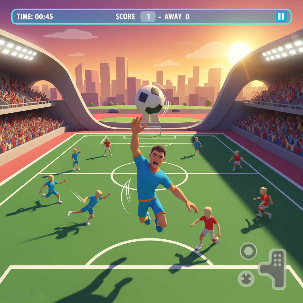 Stadium Rush Football - 3D Open World by Jabali AI