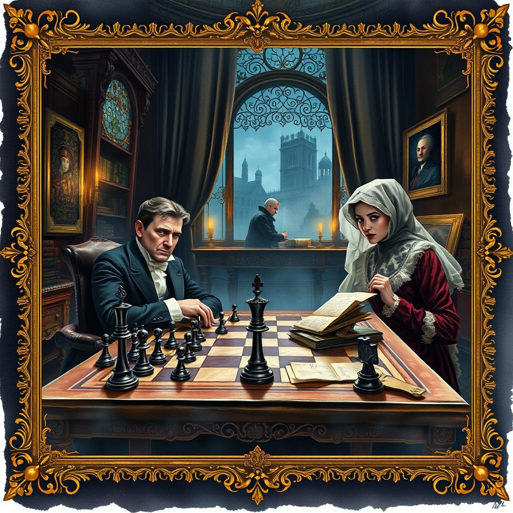 The Chessmaster's Conspiracy - Branching Interactive Story by Jabali AI