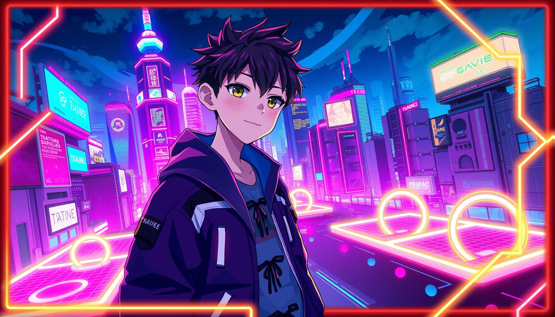 Rhythm Circuit Neon - Branching Interactive Story by Jabali AI