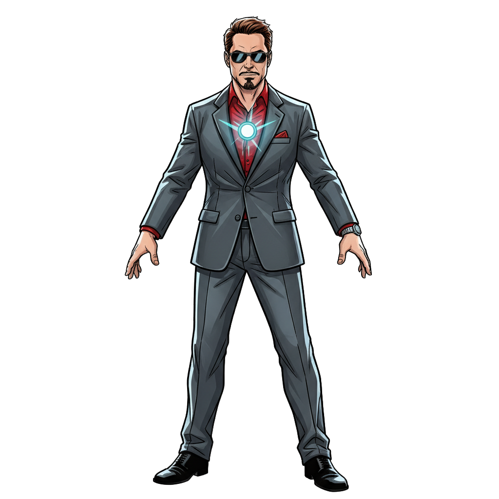 Tony Stark / Iron Man - Character Life Simulation by Jabali AI