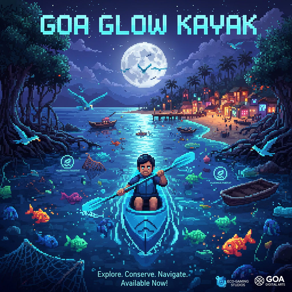 Glow Paddle Goa - Crossing Arcade by Jabali AI