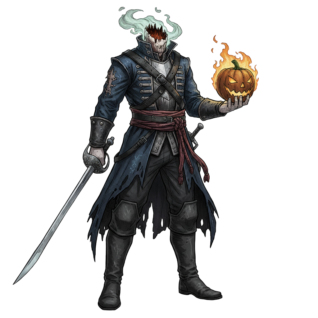 The Headless Horseman - Character Life Simulation by Jabali AI
