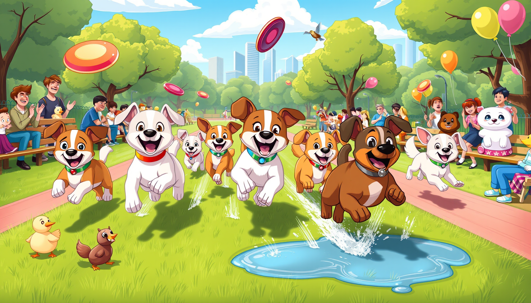 Puppy Park Dash - Crossing Arcade by Jabali AI