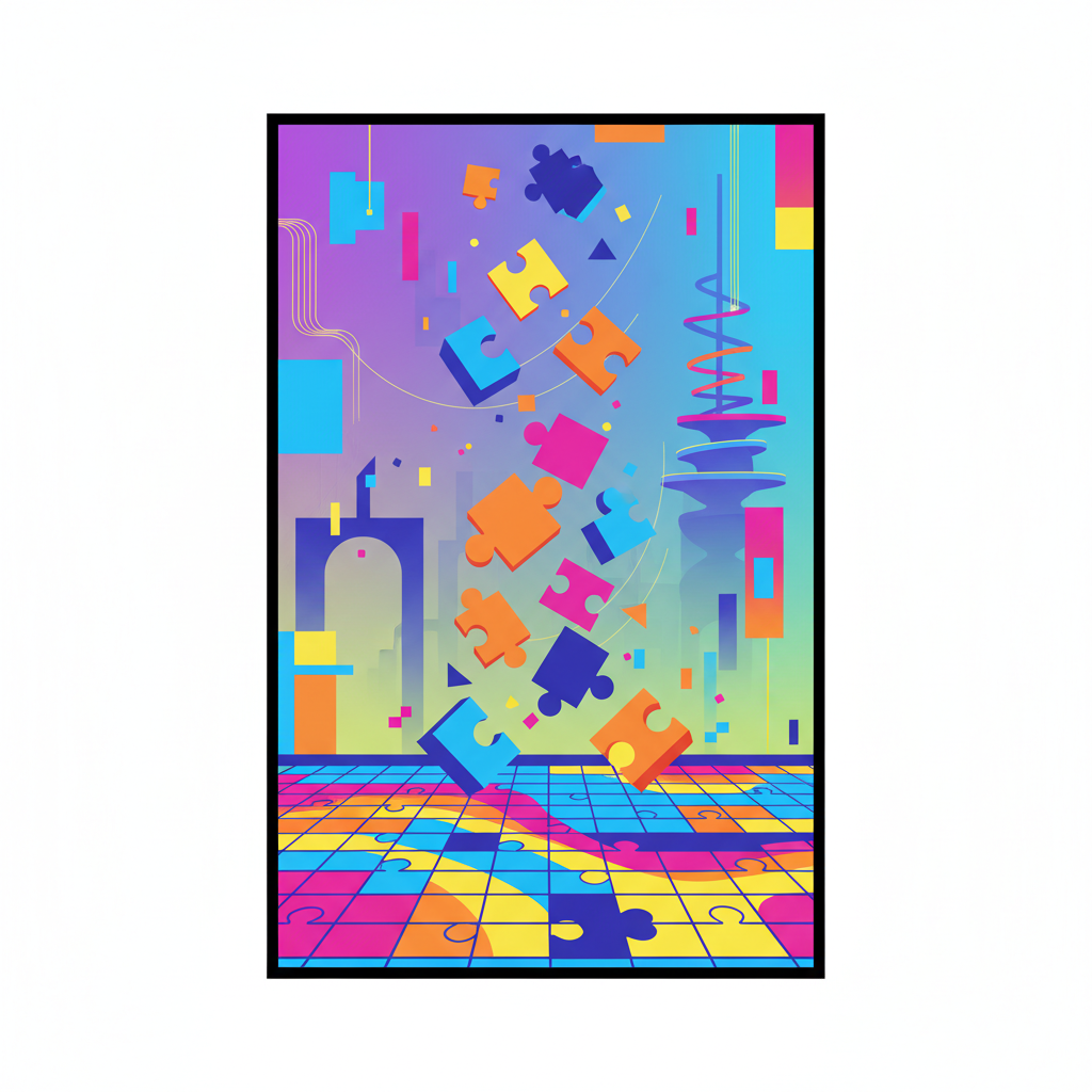 Jigsaw Tetris - create-from-scratch by Jabali AI