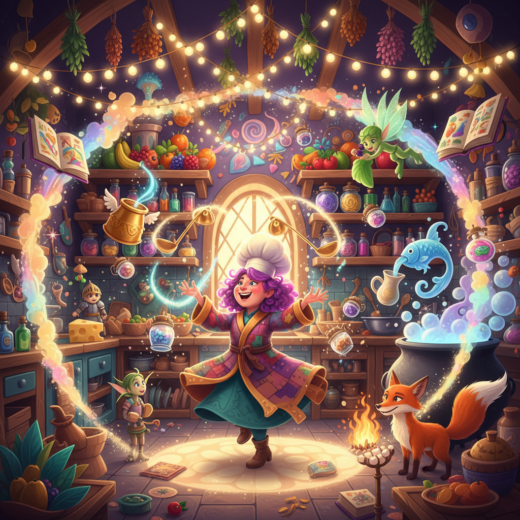 Whisk & Wonder: Magical Kitchen Trivia - Trivia Game by Jabali AI