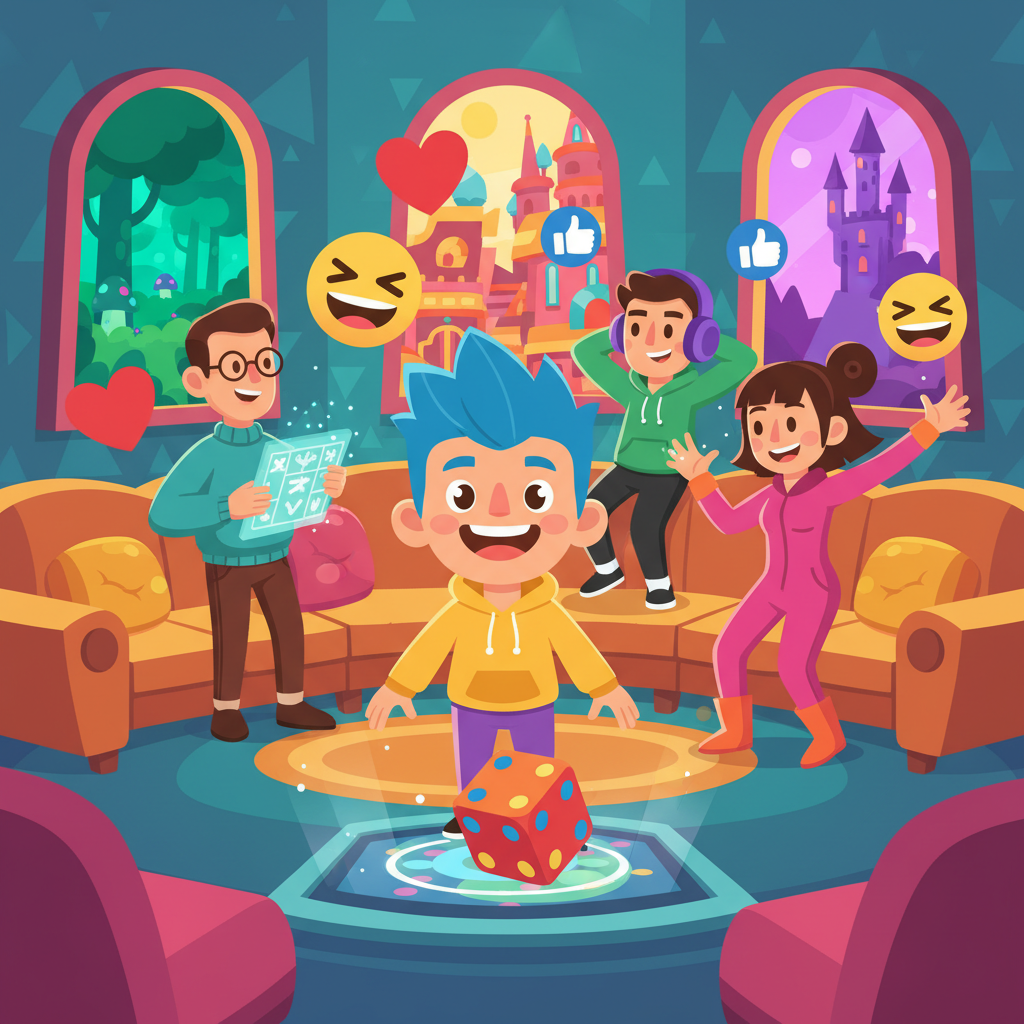 Ludo Lounge Live - Adventure RPG by Jabali AI