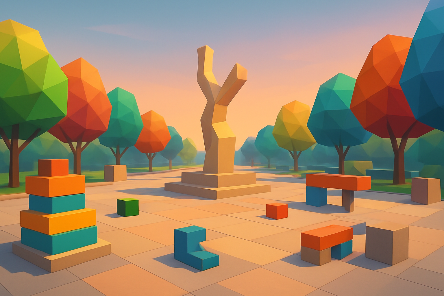 Blocky - Character Life Simulation by Jabali AI