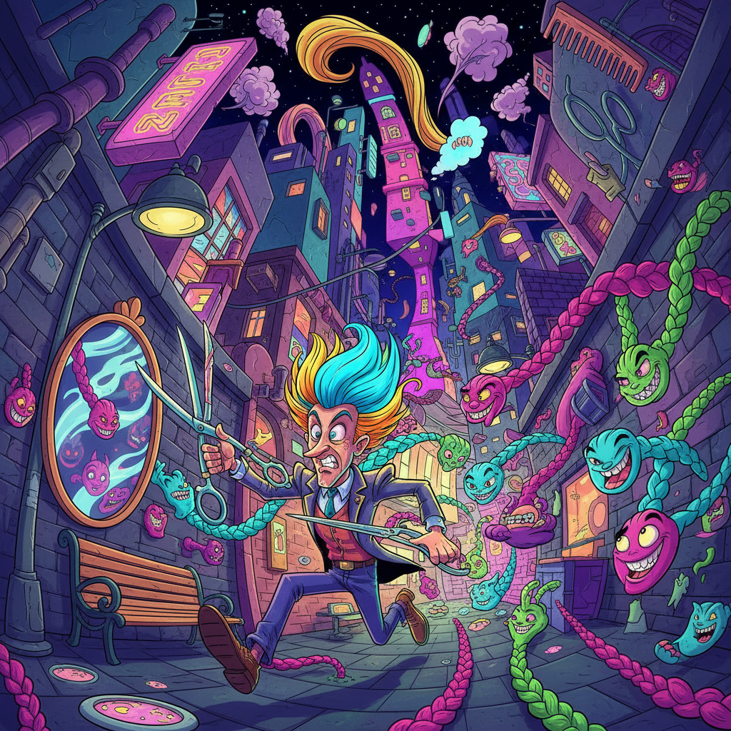 Tangled by Design - Monster Chase by Jabali AI