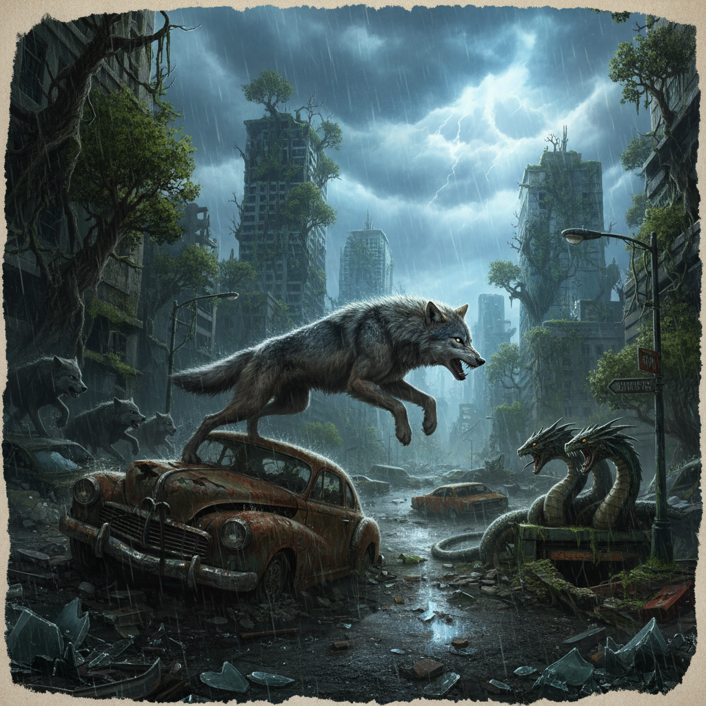 Urban Wilds: Wolf Reign - 3D Open World by Jabali AI