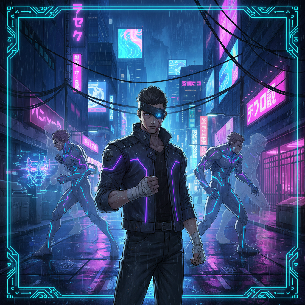 Neon Chains: Shadow Arena - Branching Interactive Story by Jabali AI
