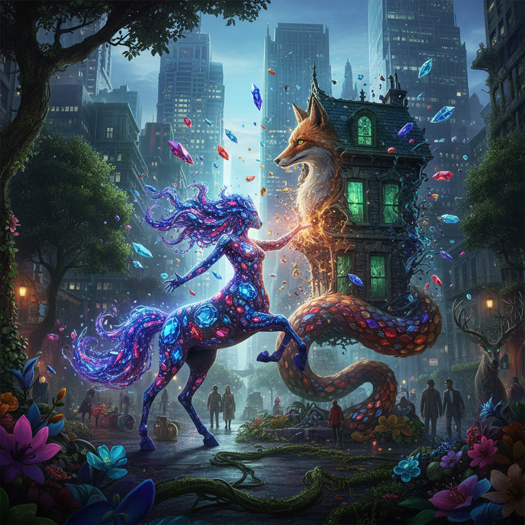 Lumina Metamorph - 3D Open World by Jabali AI