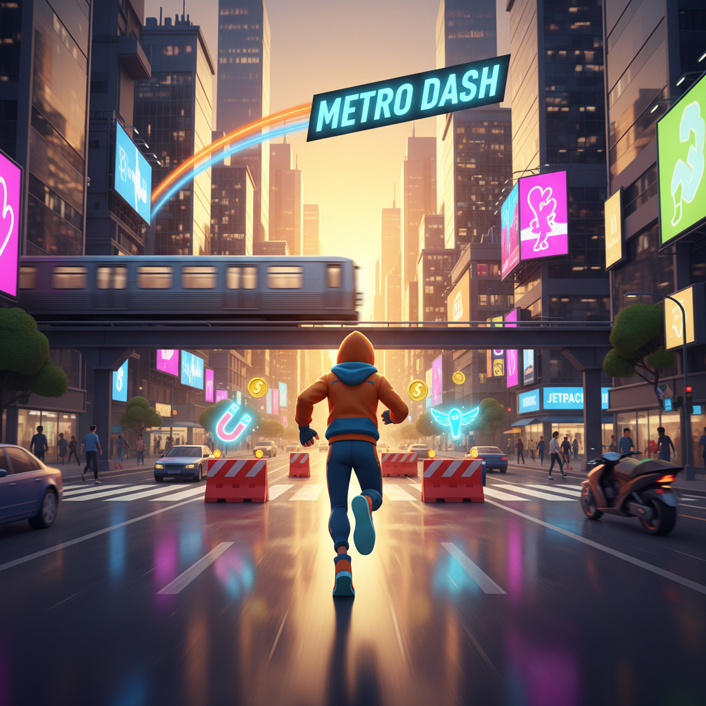 Metro Dash - 3D Open World by Jabali AI