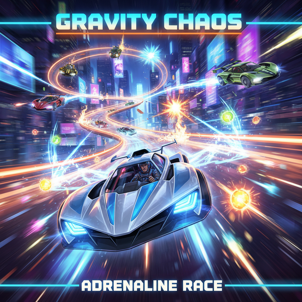 Neon Velocity: Turbo Combat - 3D Racing by Jabali AI